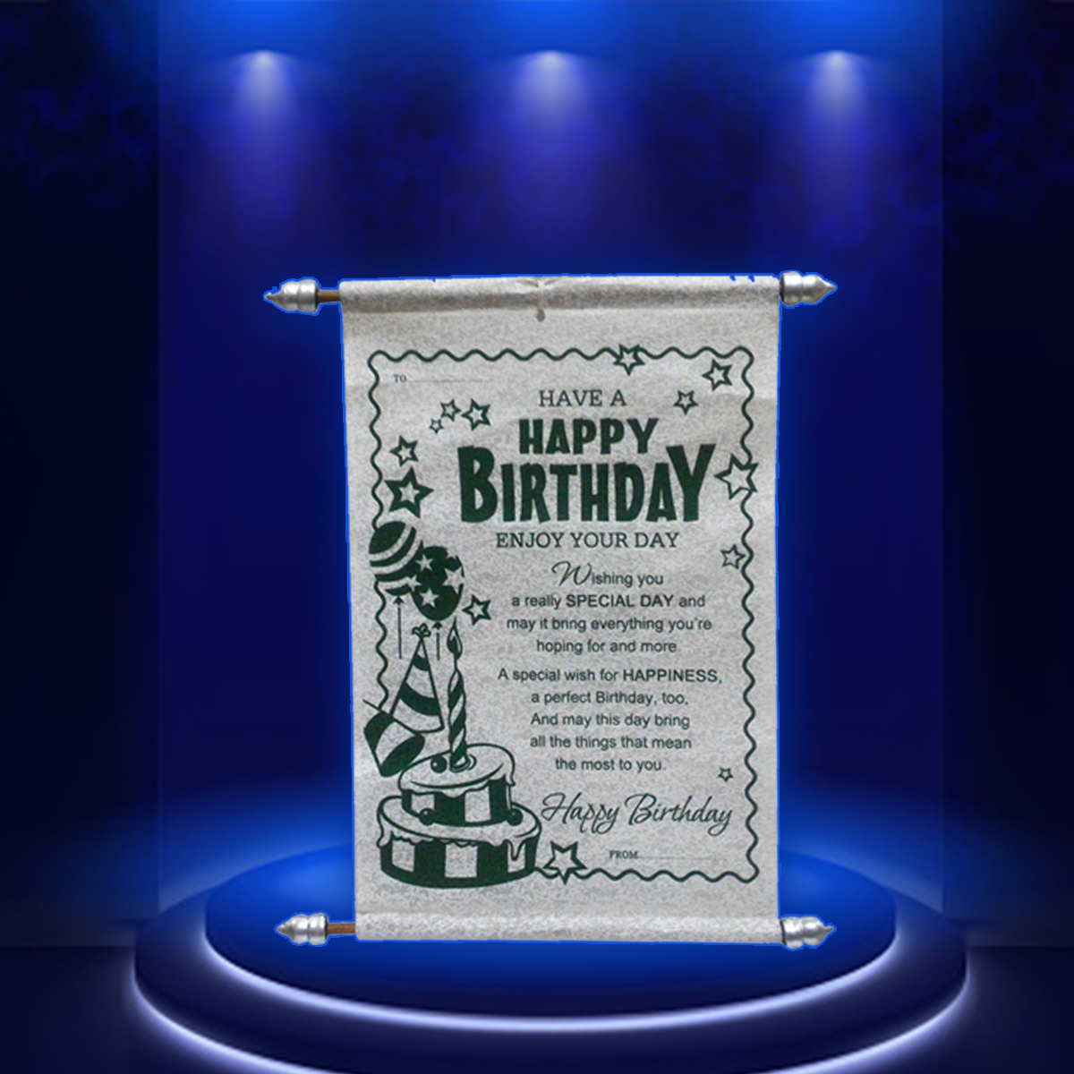 Happy Birthday Scroll Card | Up to 40% off