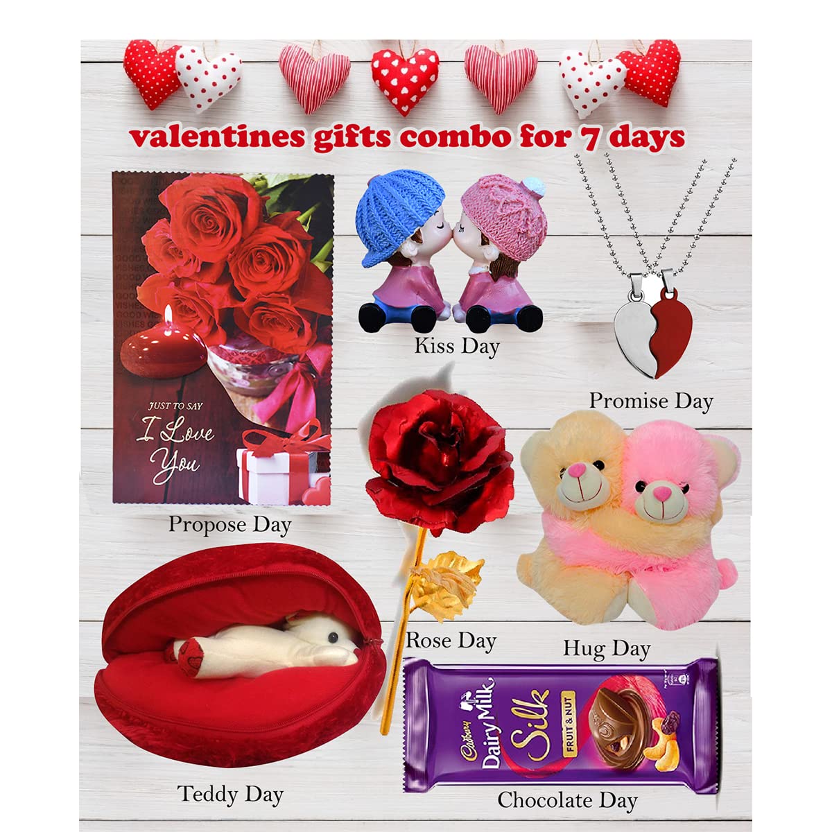 Combo of Valentine 7 Days Week Gift Set Up to 35% Off