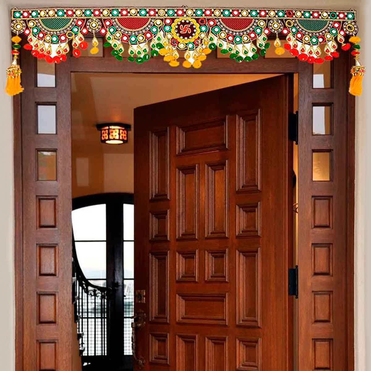 Buy Swastik Toran for Main Door - Free Shipping & 35% Off On Swastik ...